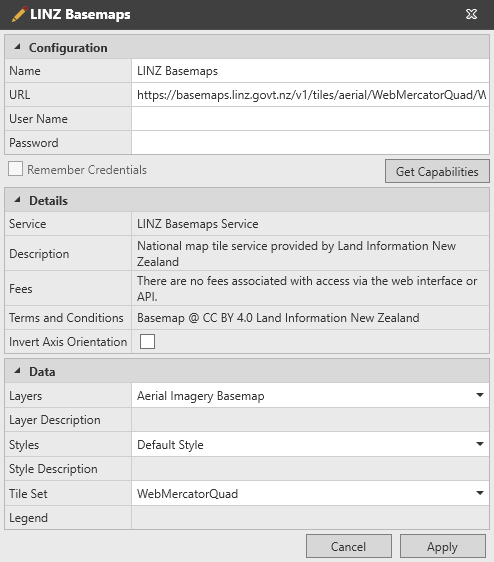 Leica Infinity Map Services