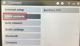 How to connect to SmartFix using network solution on the Trimble TSC3