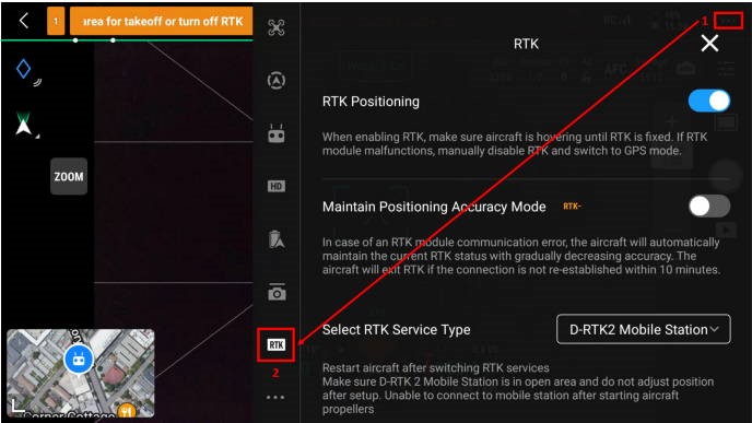 How to connect to SmartFix using a DJI Drone