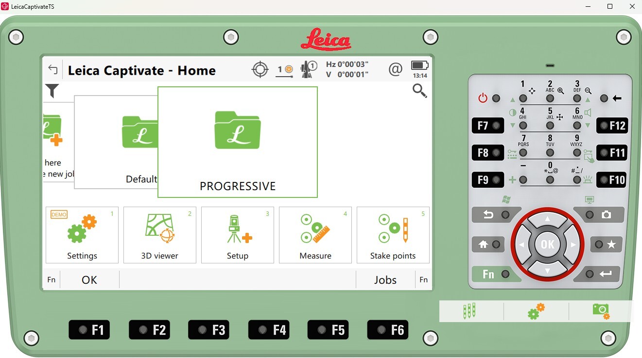 How to use the Leica Captivate simulator for TS