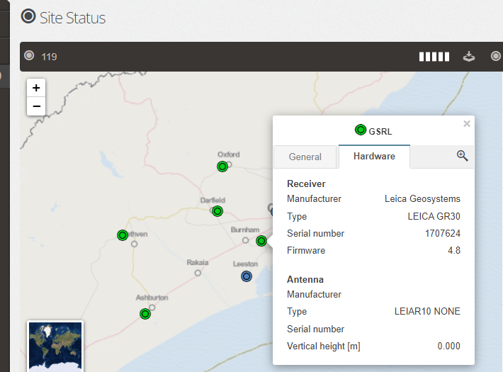 How to access serial numbers of reference stations in Smartfix