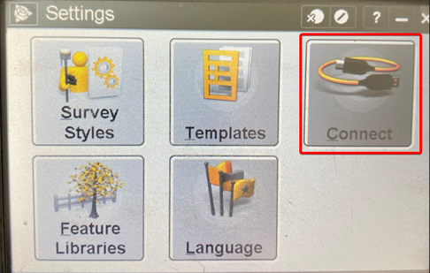 How to connect to SmartFix using single base on the Trimble TSC3